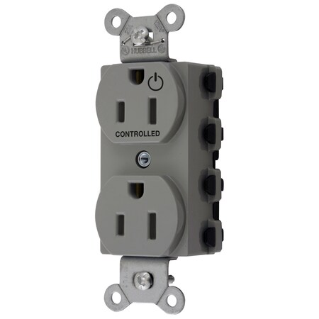 Hubbell Wiring Device-Kellems Straight Blade Devices, Receptacles, Duplex, SNAPConnect, Split ...
